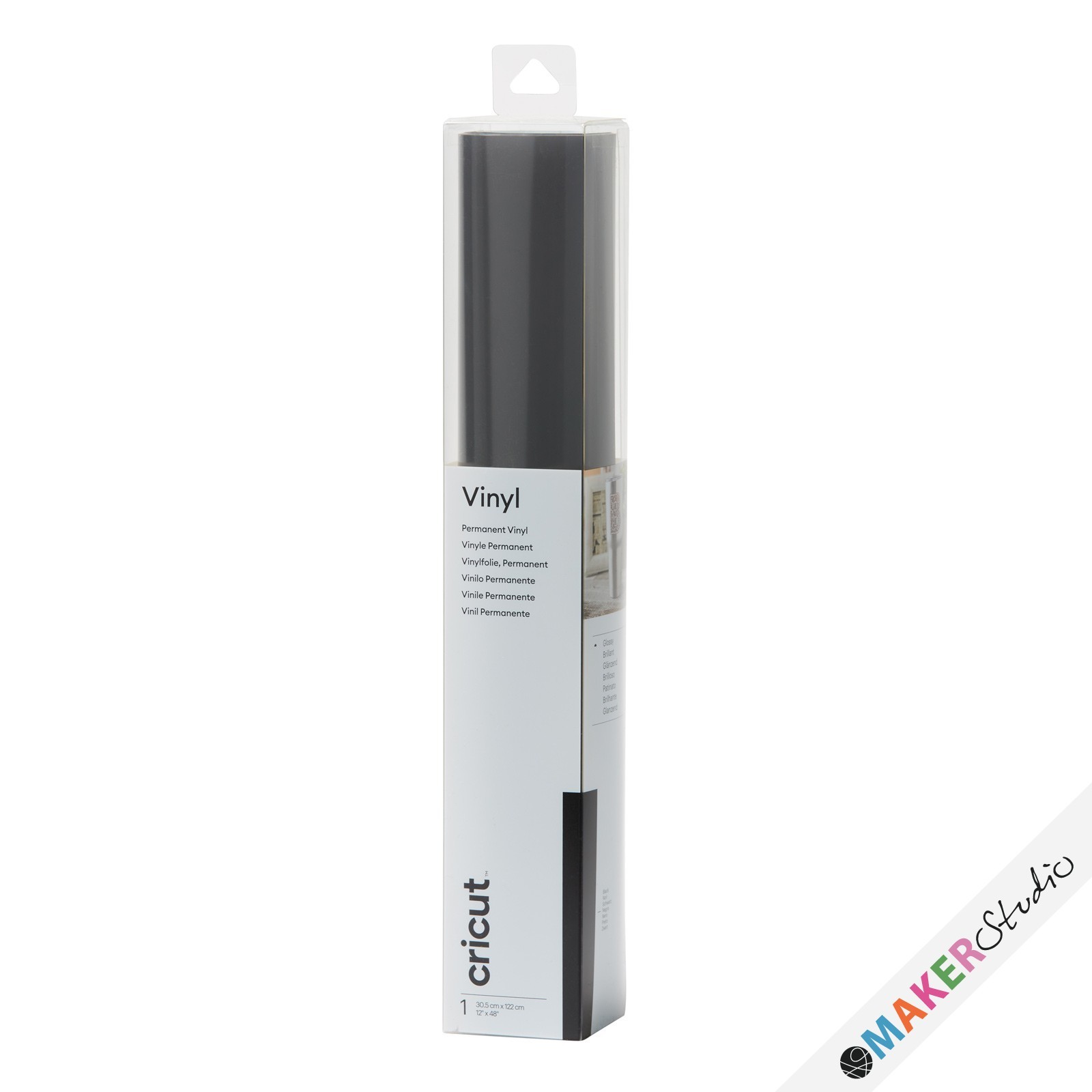 Cricut Premium Vinyl Permanent Blank Black
